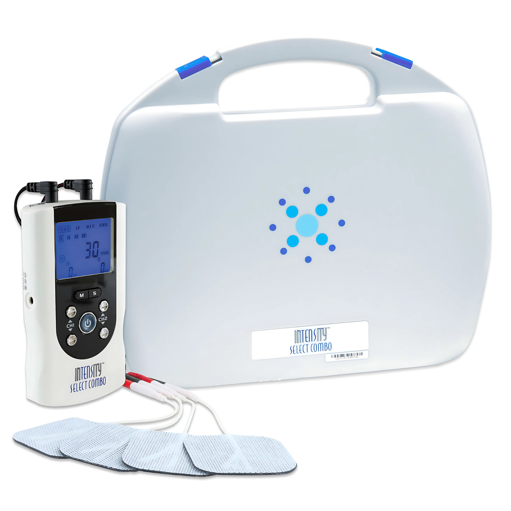 InTENSity Select Combo TENS, EMS, IF, & Microcurrent Unit + Free A/C P ...