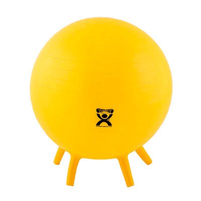 CanDo Inflatable Exercise Ball - with Stability Feet – US MedRehab