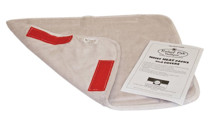 Relief Pak HotSpot Moist Heat Pack Cover - All-Terry Microfiber - Half ...