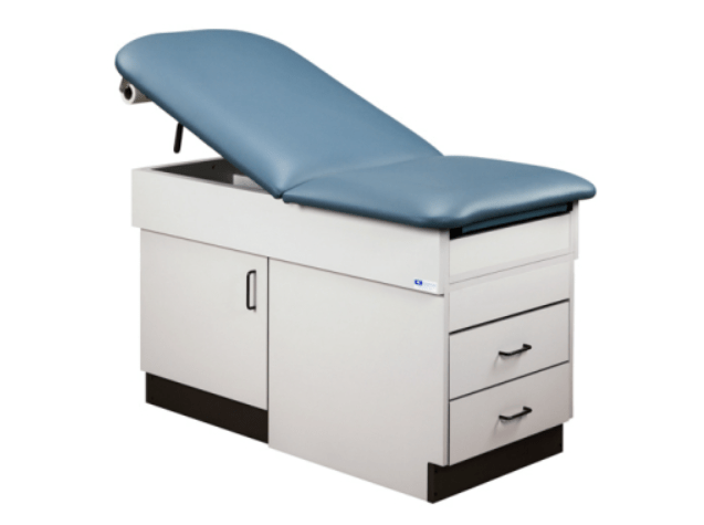 Clinton Exam Table Cabinet Style - Space Saver – US MedRehab